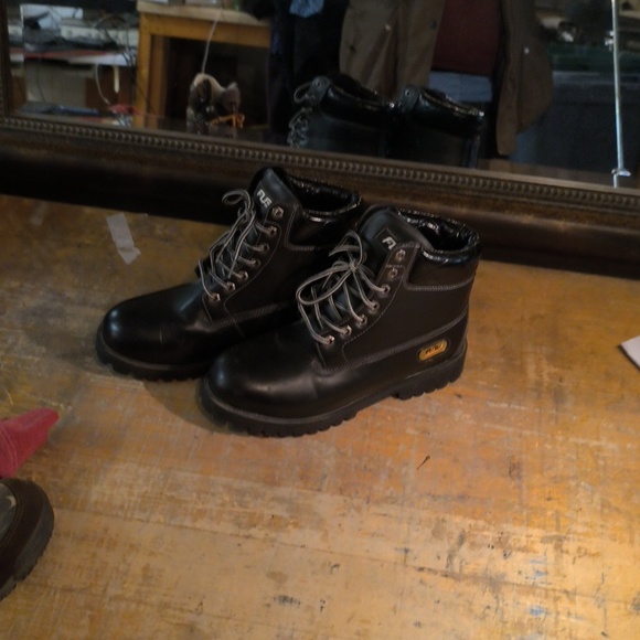 FUBU | Shoes | Fubu Boots Black 95 | Poshmark